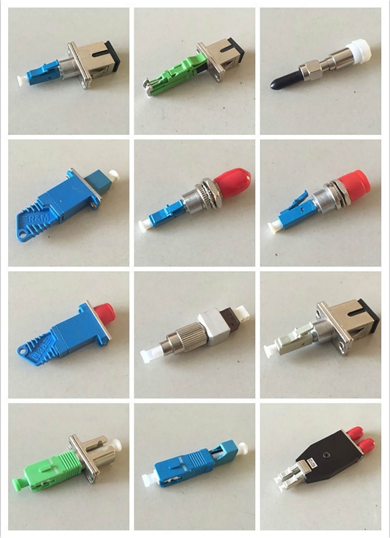 hybrid fiber optic adapters – Spring Optical