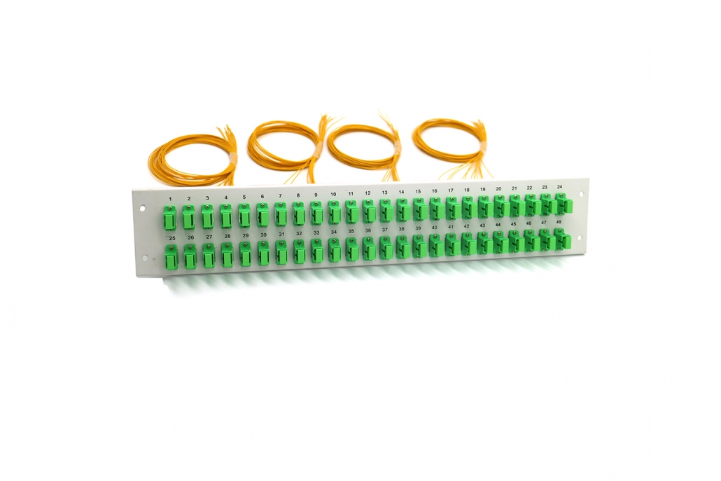 Fiber Optic 48Core Simplex Fiber Distribution Frame FDF - Spring Optical