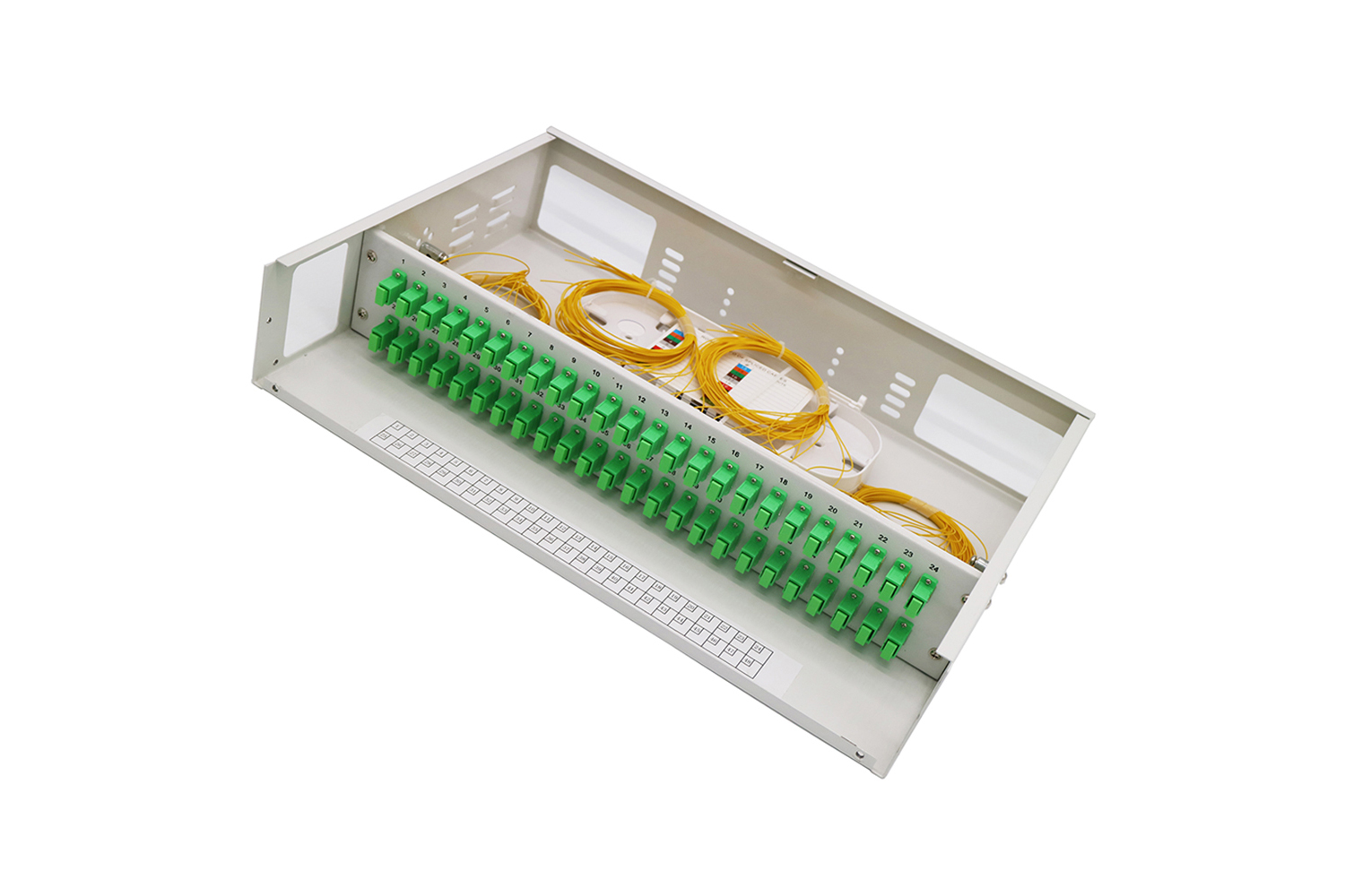 Fiber Optic 48Core Simplex Fiber Distribution Frame FDF – Spring Optical