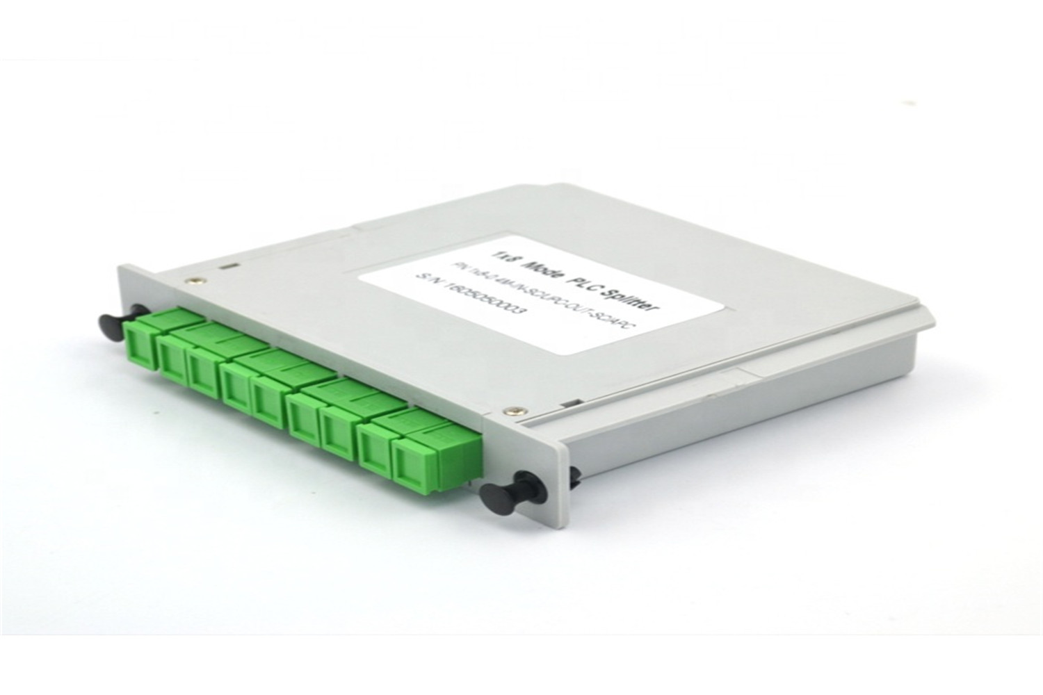 1x8 PLC Splitter SC APC Cassette Module - Spring Optical