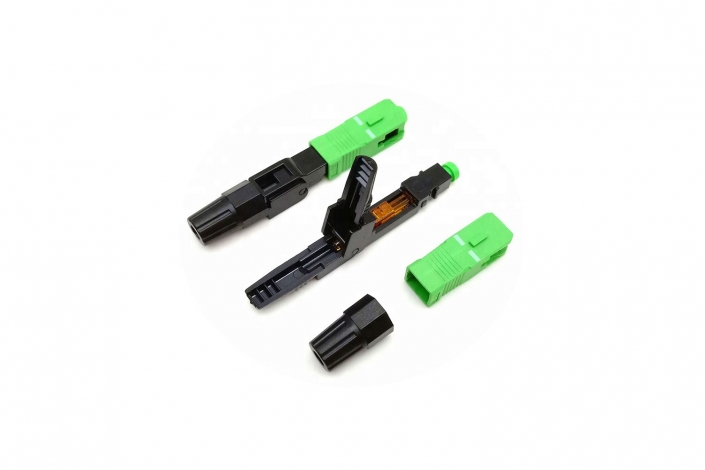 Fiber SC/UPC Wedge Type Fast Connector SP-3CW Model-B - Spring Optical