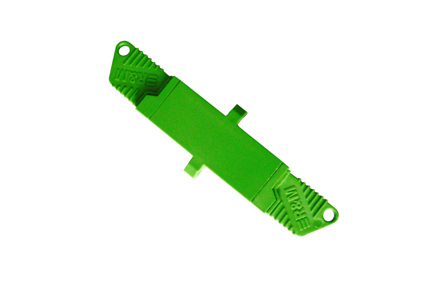 Fiber Optic E2000 APC Adapter FTTH Coupler with Flange - Spring Optical