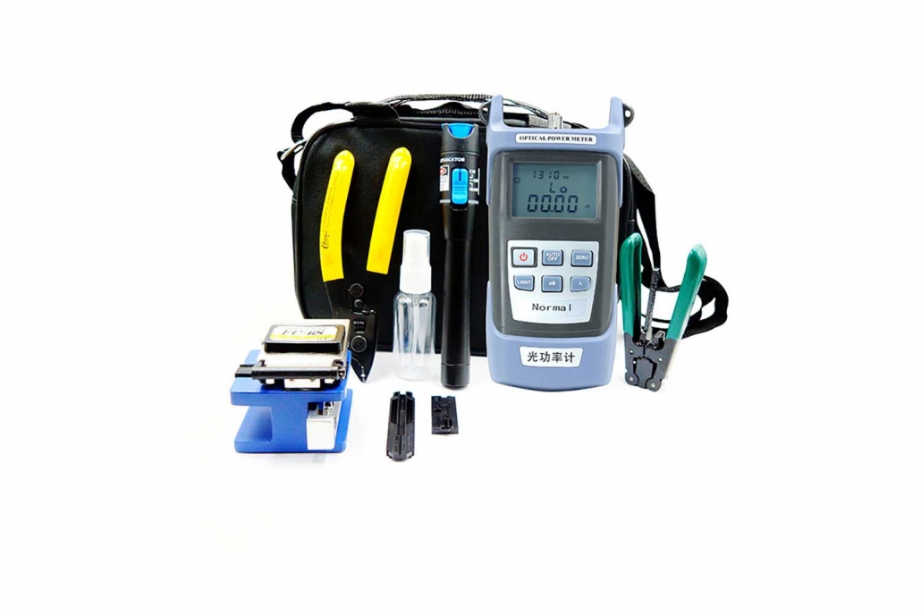 FTTH Fiber Optic Tool Kit for Installing Fast Connector - Spring Optical