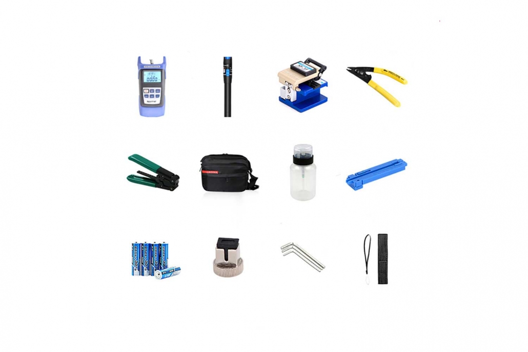 FTTH Fiber Optic Tool Kit for Installing Fast Connector - Spring Optical