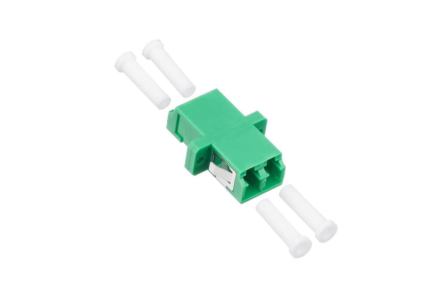 FTTH LC/APC SM Duplex Adapter Fiber Optical Adapter with Flange ...