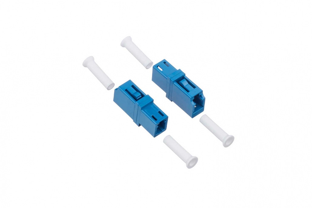 Fiber Optic LC/UPC Simplex Adapter SM Flangeless Coupler – Spring Optical