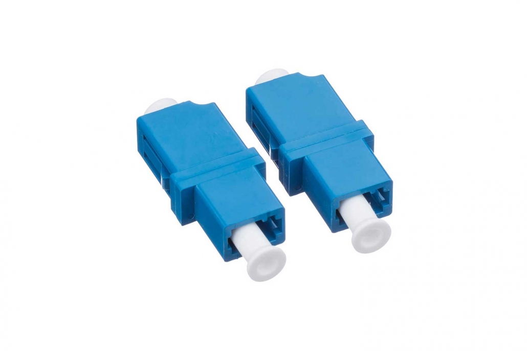 Fiber Optic LC/UPC Simplex Adapter SM Flangeless Coupler - Spring Optical