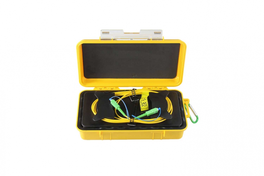 Optical OTDR Launch Cable Box With SC Connector - Spring Optical