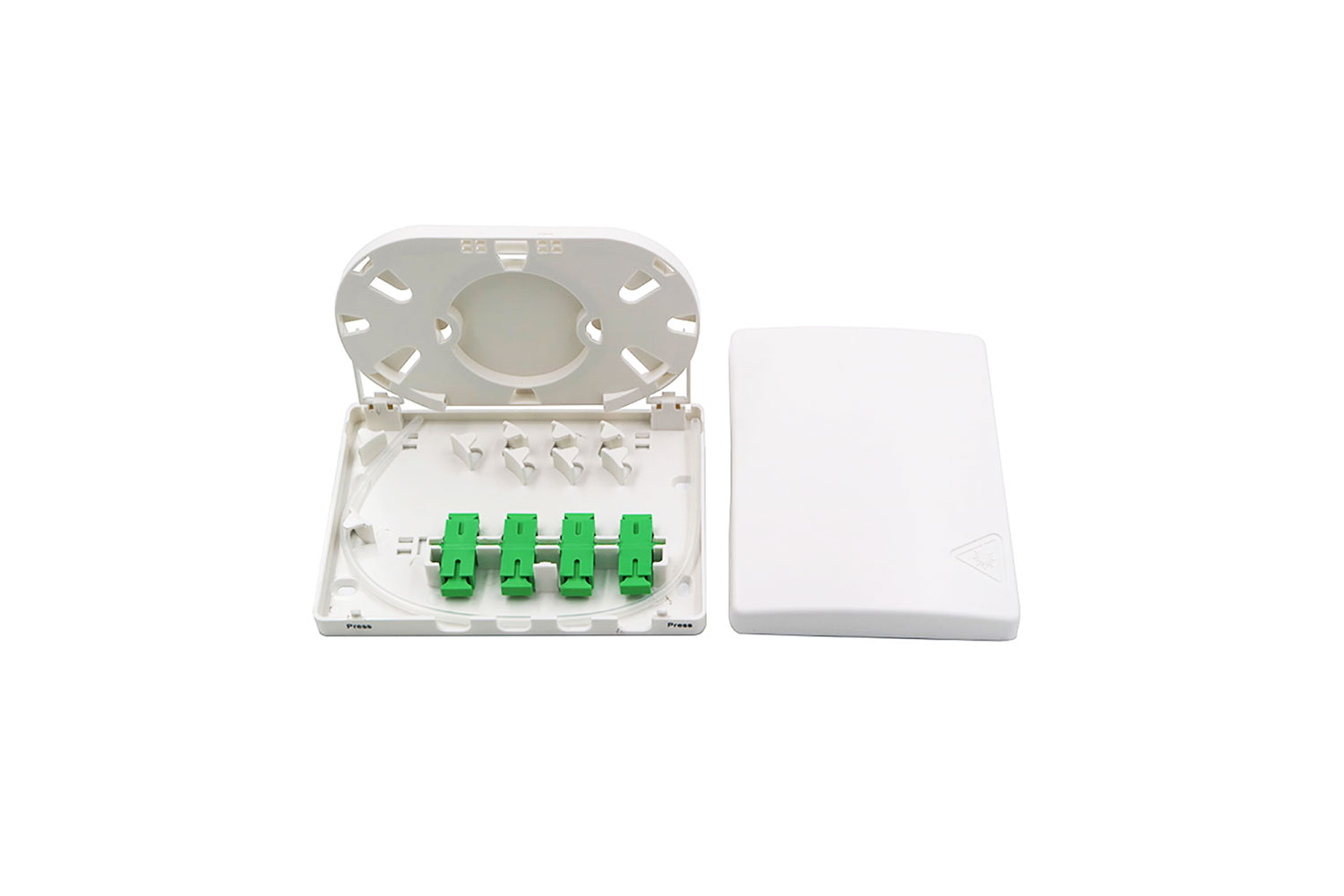 4 Core Fiber Optic Distribution Box for FTTx Net Work – Spring Optical