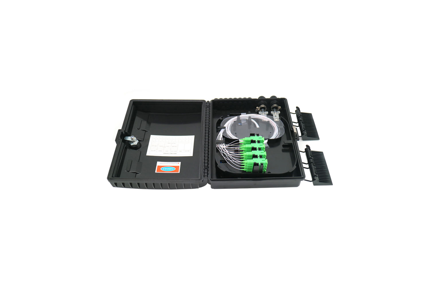 FTTH Outdoor Wall Mounted IP65 Fiber Optic Distribution Boxes