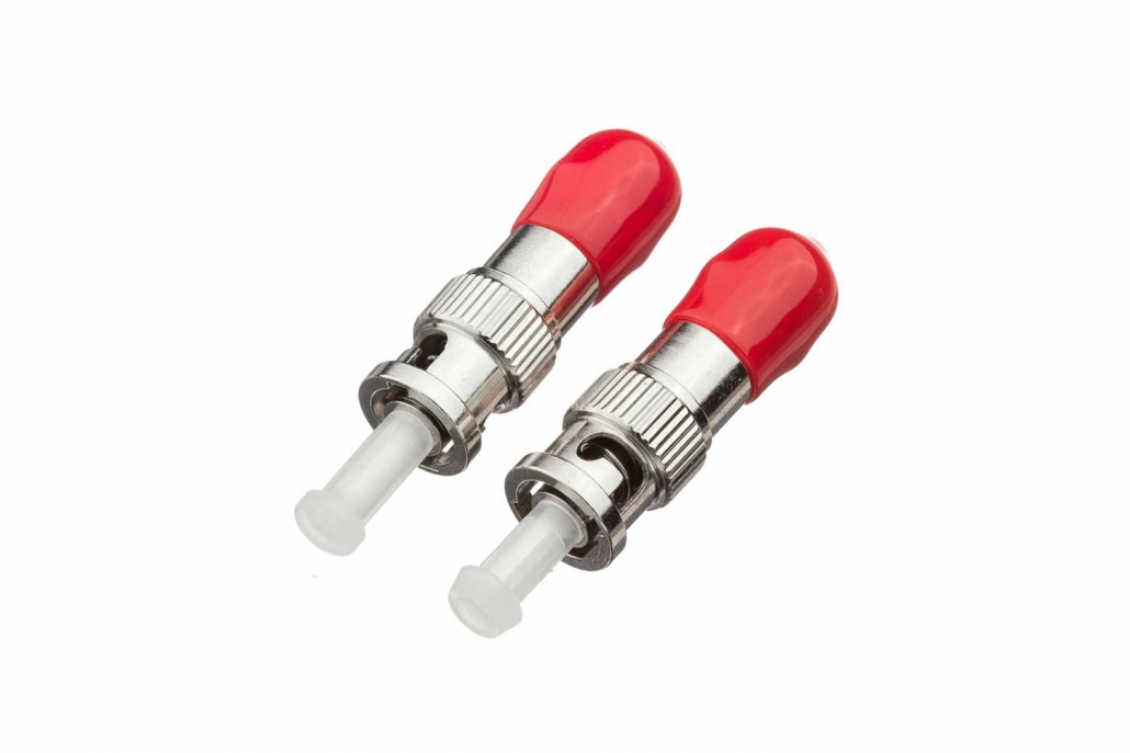 ST Multimode Female-Male Fiber Attenuators – Spring Optical