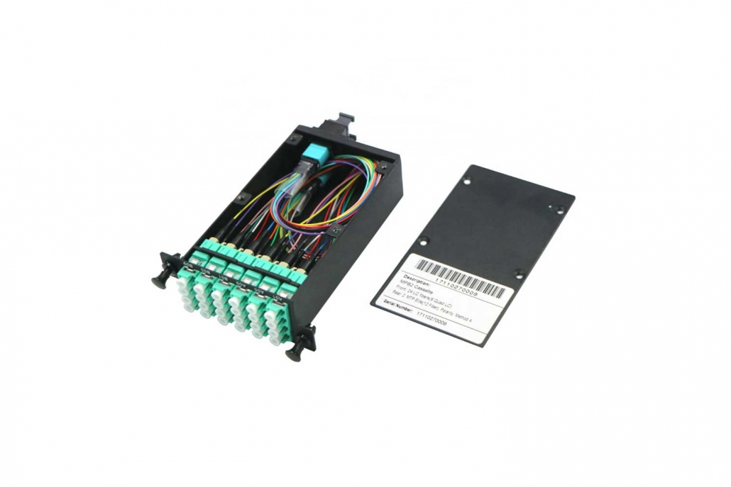 120 core MTP/MPO Fibre Optic Patch Panel - Spring Optical