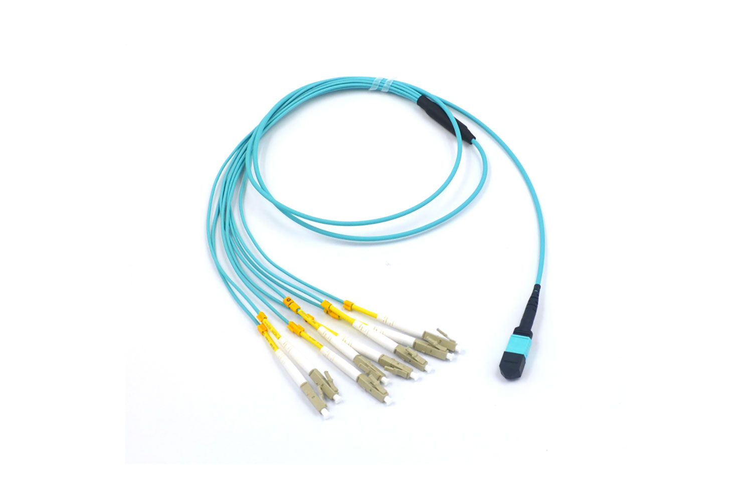 12Core MPO/MTP to LC OM3 Elite Fiber Optical Breakout Patch Cord ...