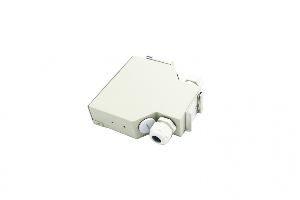 Wall Mounted Outdoor Termination Box 12 Core DIN Rail Splice Box ...