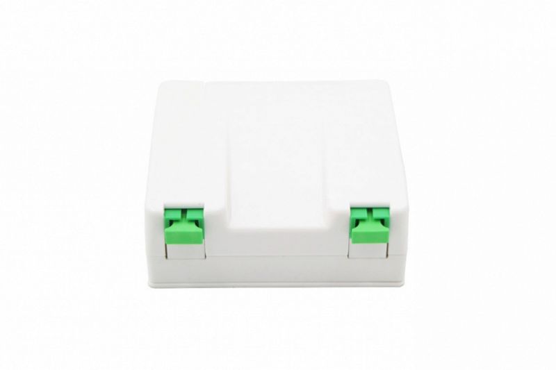 Indoor Faceplate 4 Core Optical Fiber Termination PTO Box – Spring Optical