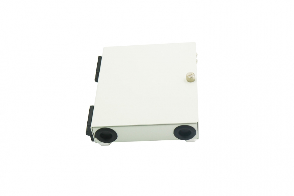 Indoor Faceplate 4 Core Optical Fiber Termination PTO Box – Spring Optical
