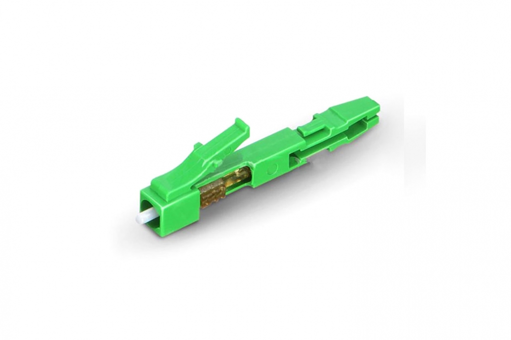 LC/APC Fast Connector Used for 0.9 Round Cable - Spring Optical
