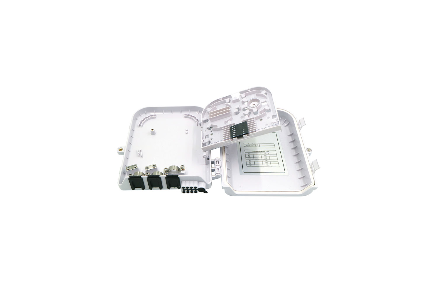 High Quality 8 Ports FTTH Fiber Optic Splitter Box Termination Box ...