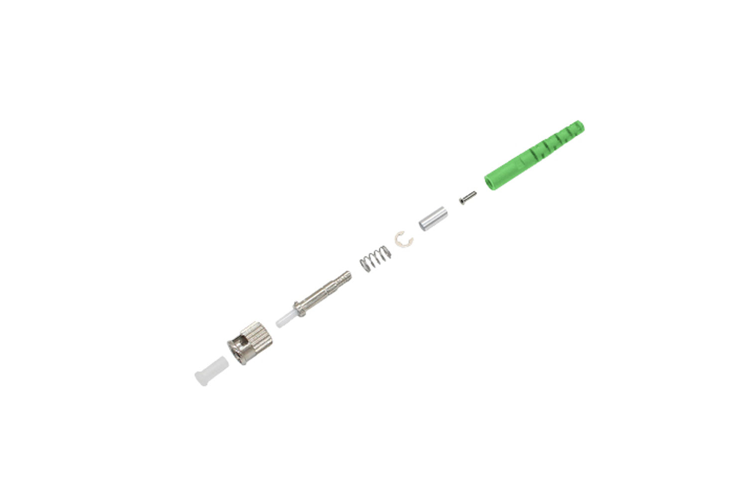 ST/APC Fiber Optical Connectors - Spring Optical