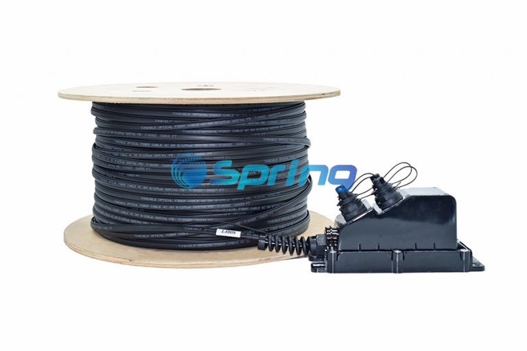 Multiport Splitter Terminal With SuperTap Single-Tube Cable Jumpers ...