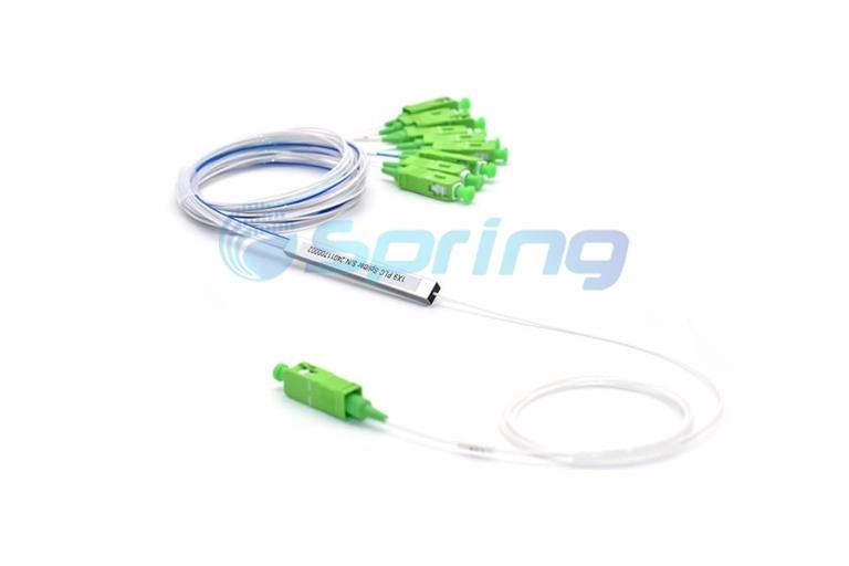 1X9 Fiber Optic PLC Splitter Unbalanced – Spring Optical
